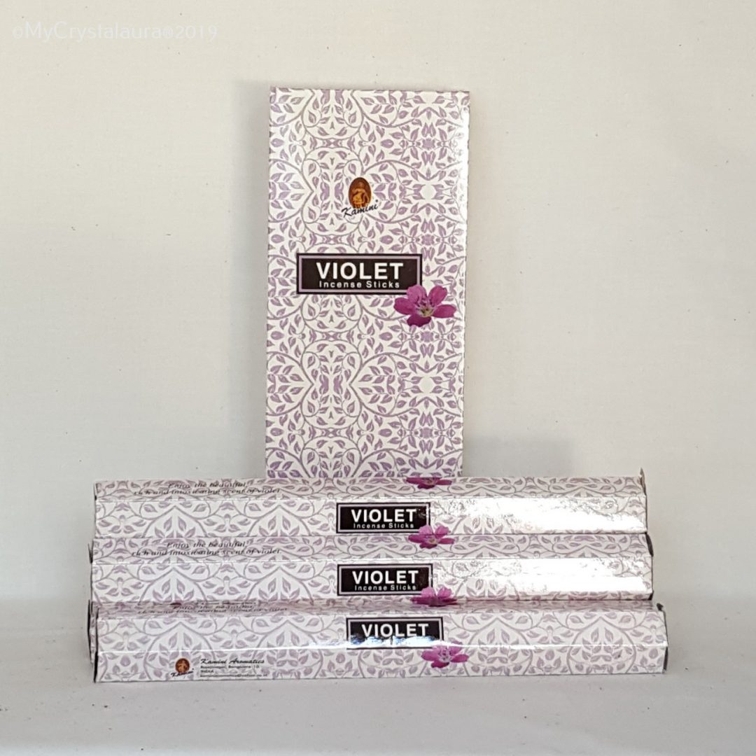 Violet Incense Sticks - Kamini Incense Sticks - My CrystalAura
