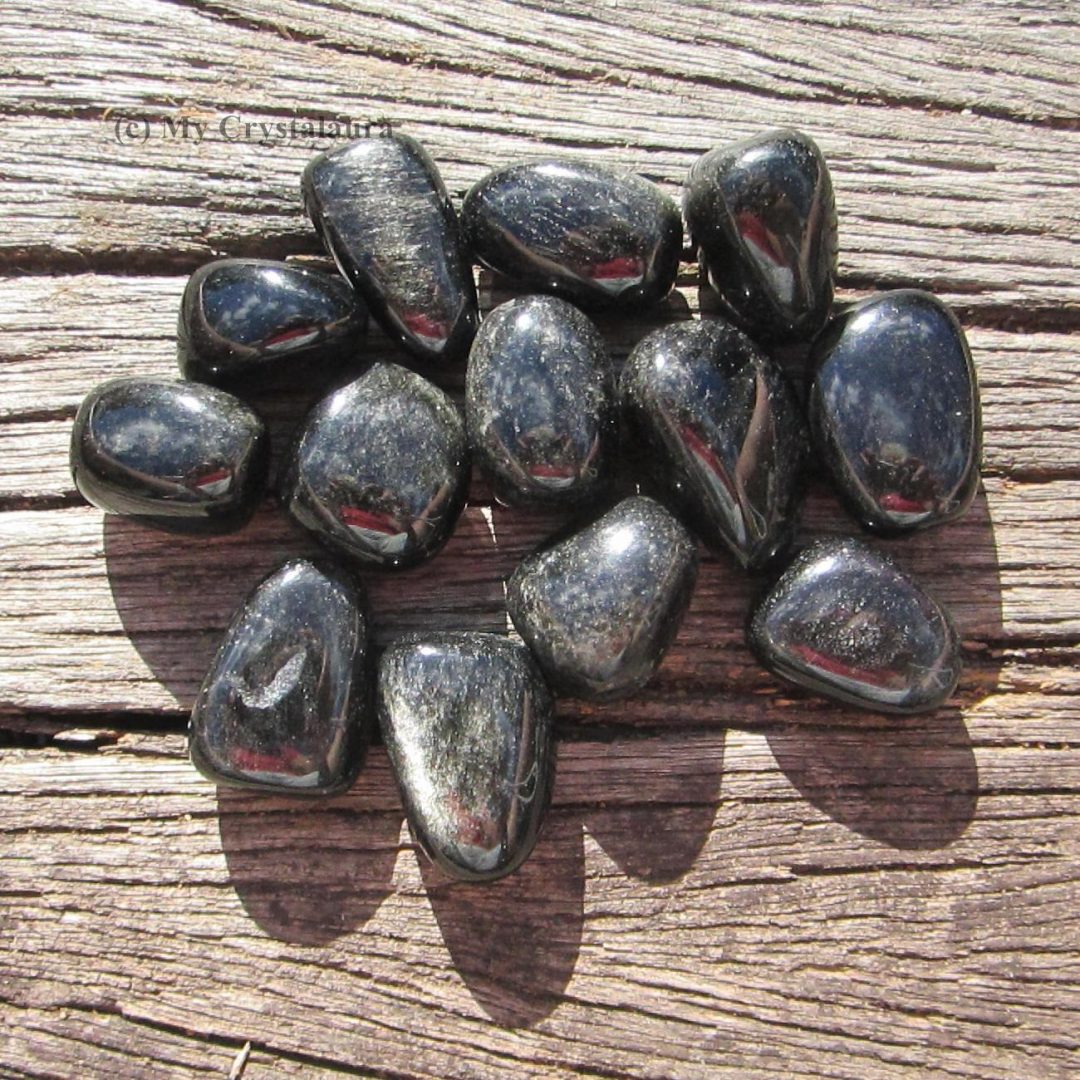 Obsidian - Silver Sheen Obsidian - Buy Crystals Online - My CrystalAura