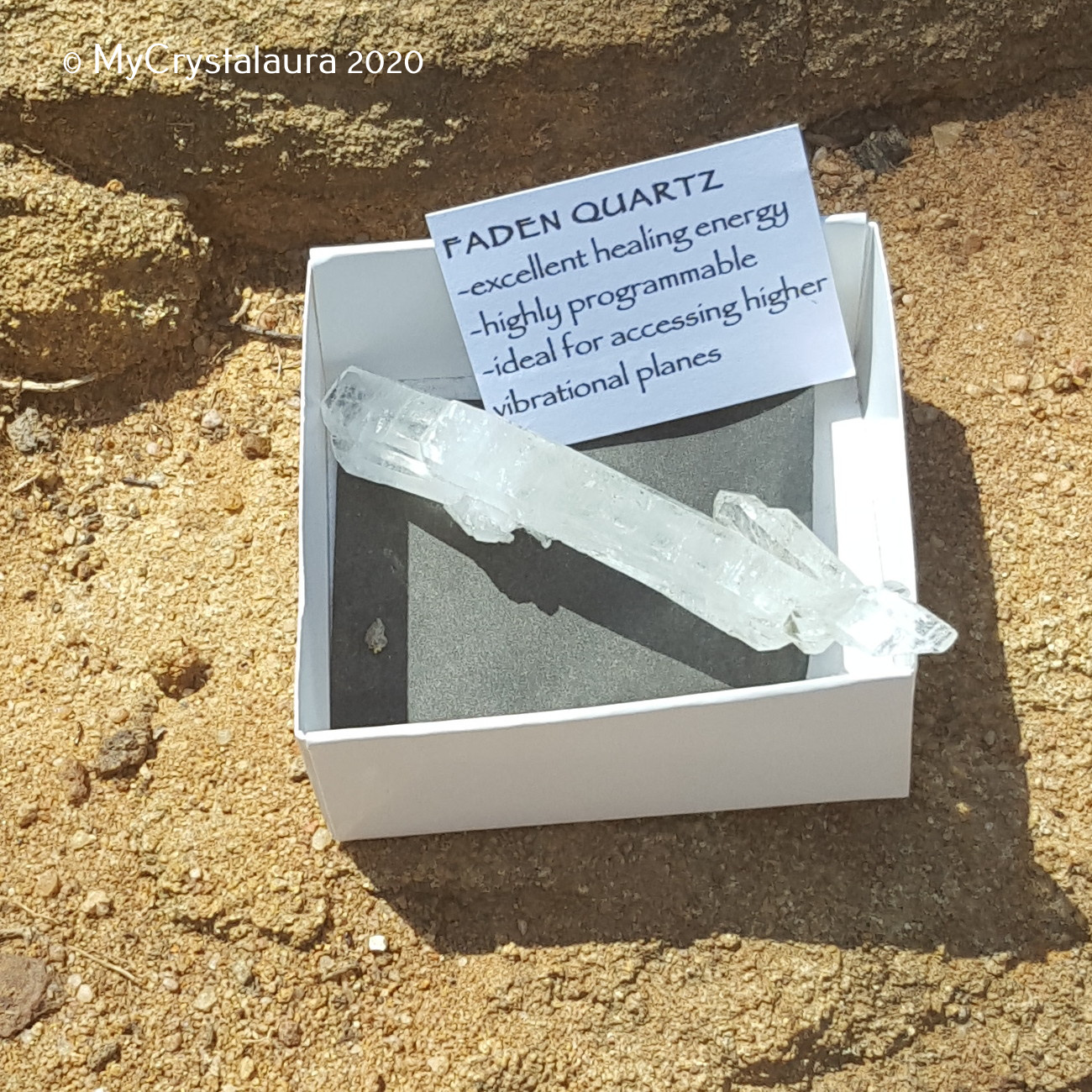 Faden Quartz - Buy Crystals Online - Healing Crystals - My CrystalAura